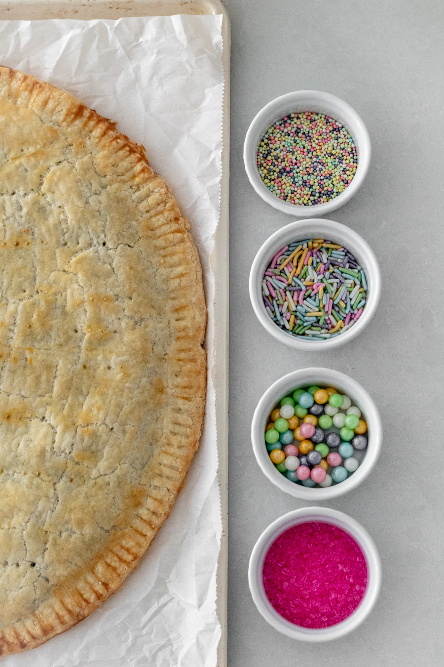 Giant Easter Egg Pop Tart - Parsley and Icing