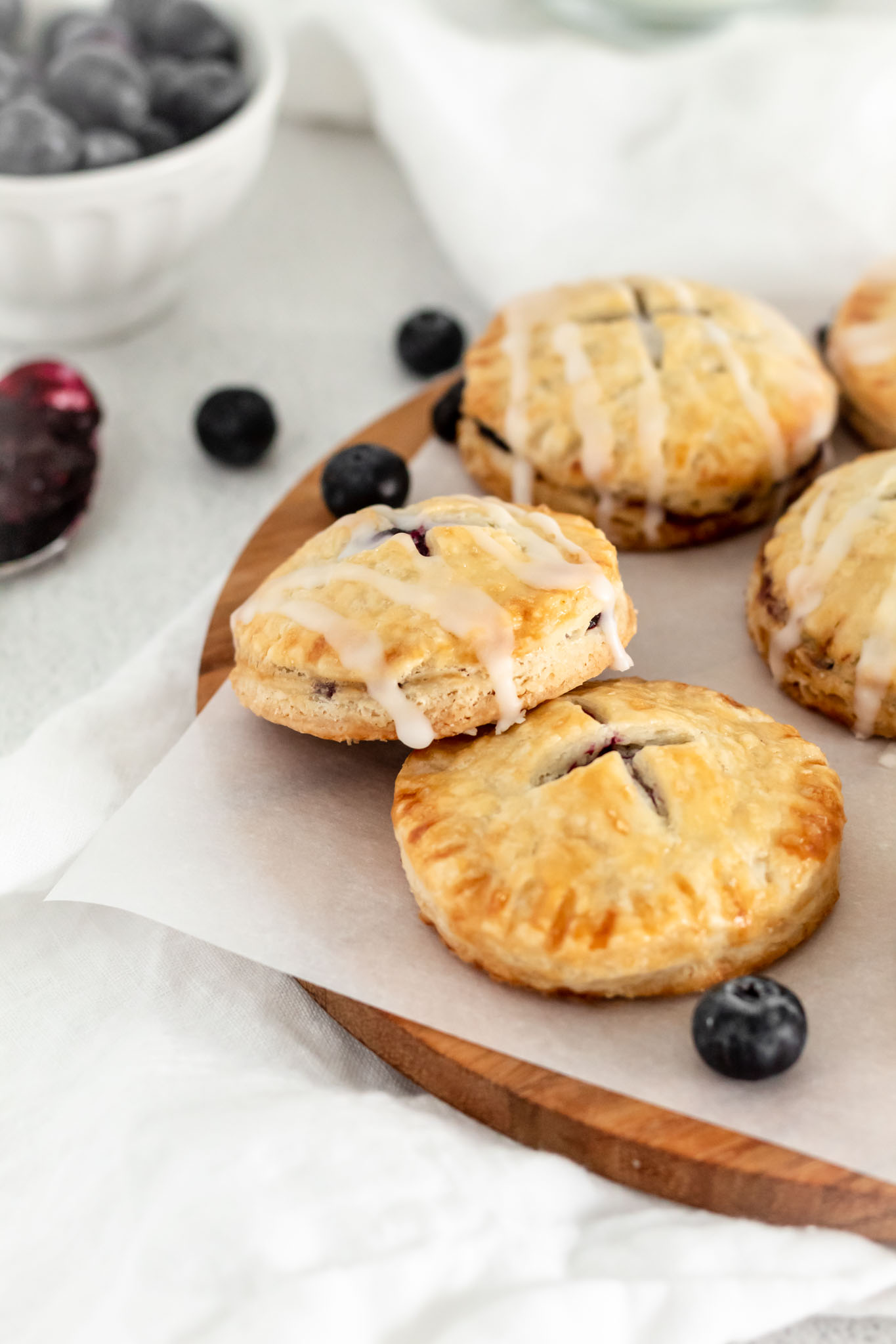 Blueberry Pie Cookies - Parsley and Icing