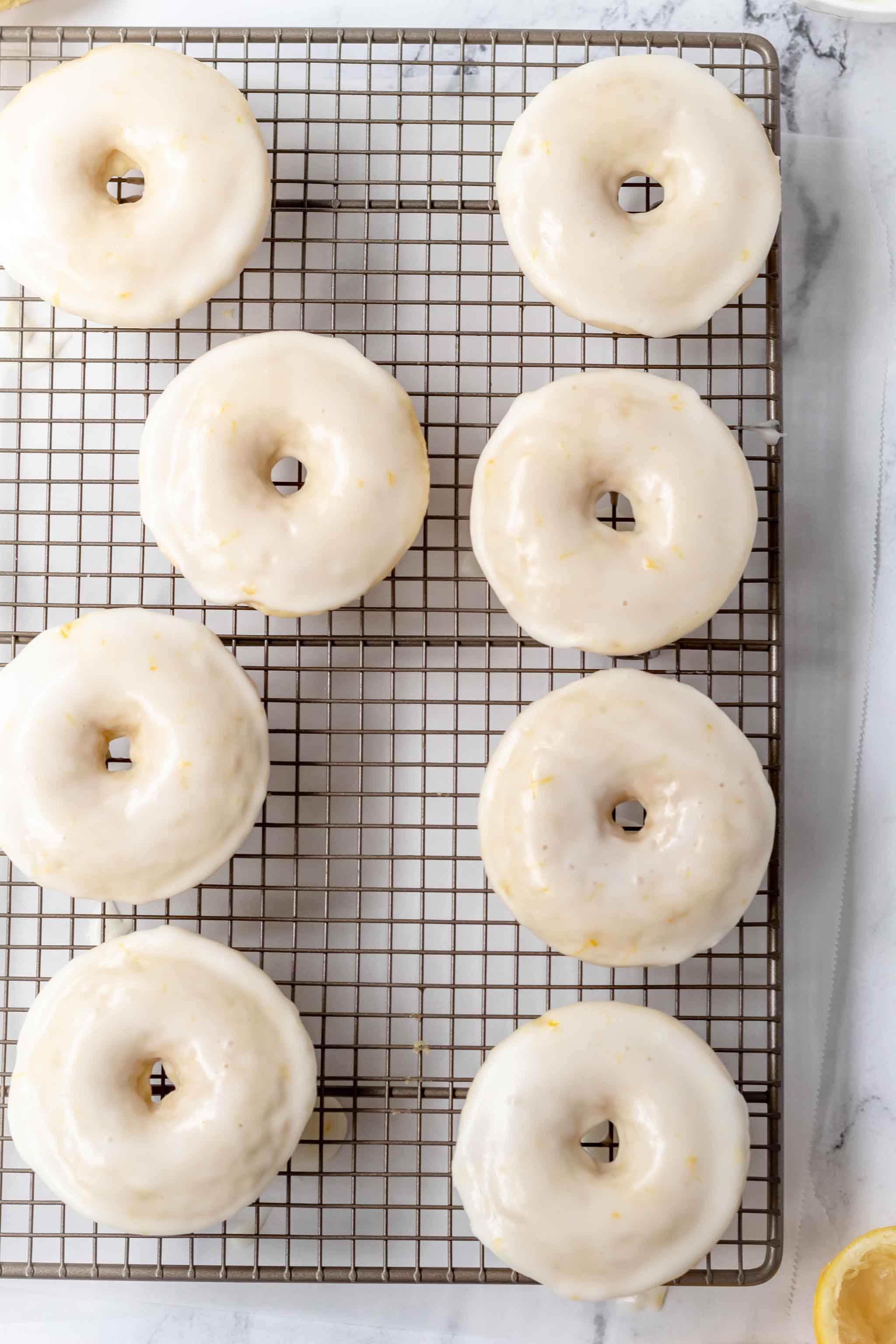 Lemon Donuts - Parsley and Icing