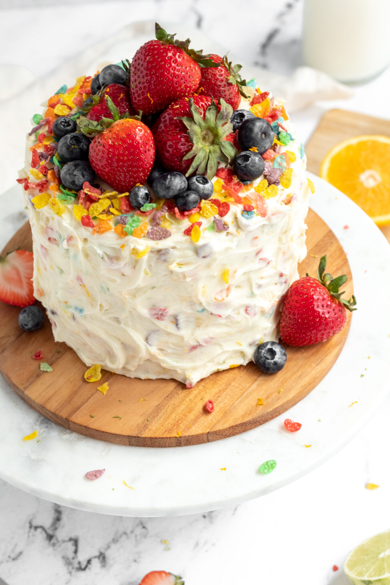 Fruity Pebbles Cake