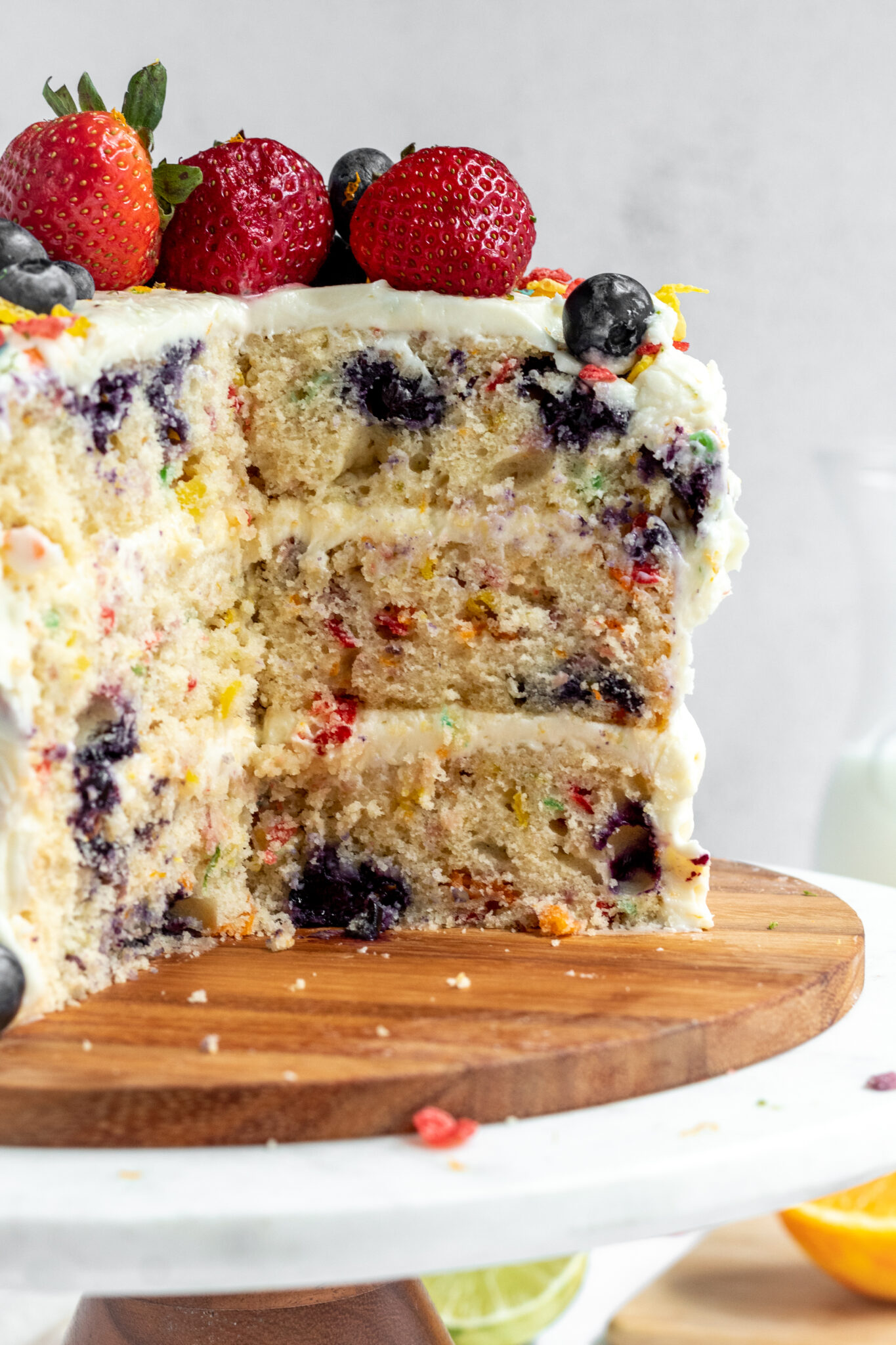 Fruity Pebbles Cake