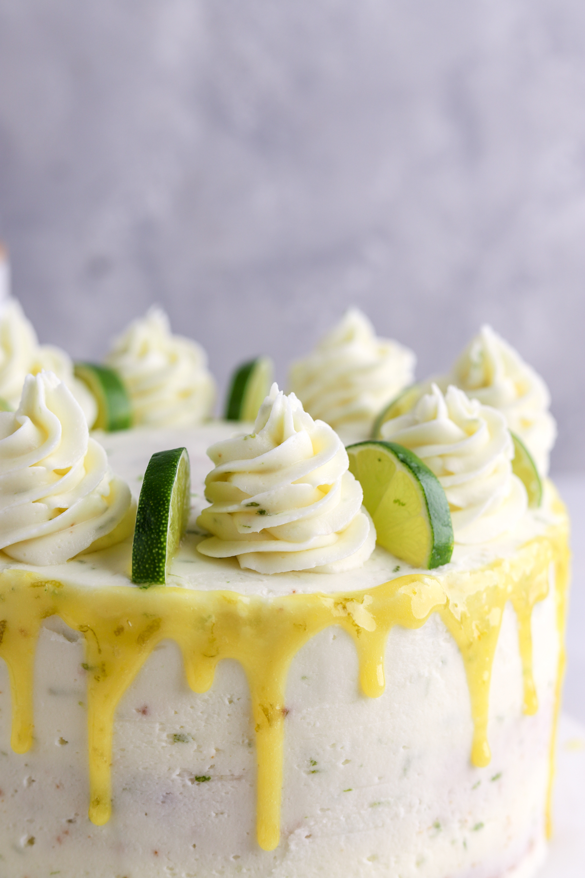 Lime Cake with Lime Frosting