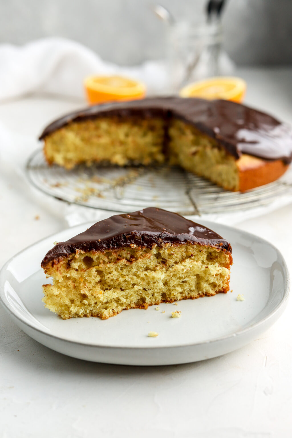 Orange Cardamom Cake - Parsley and Icing