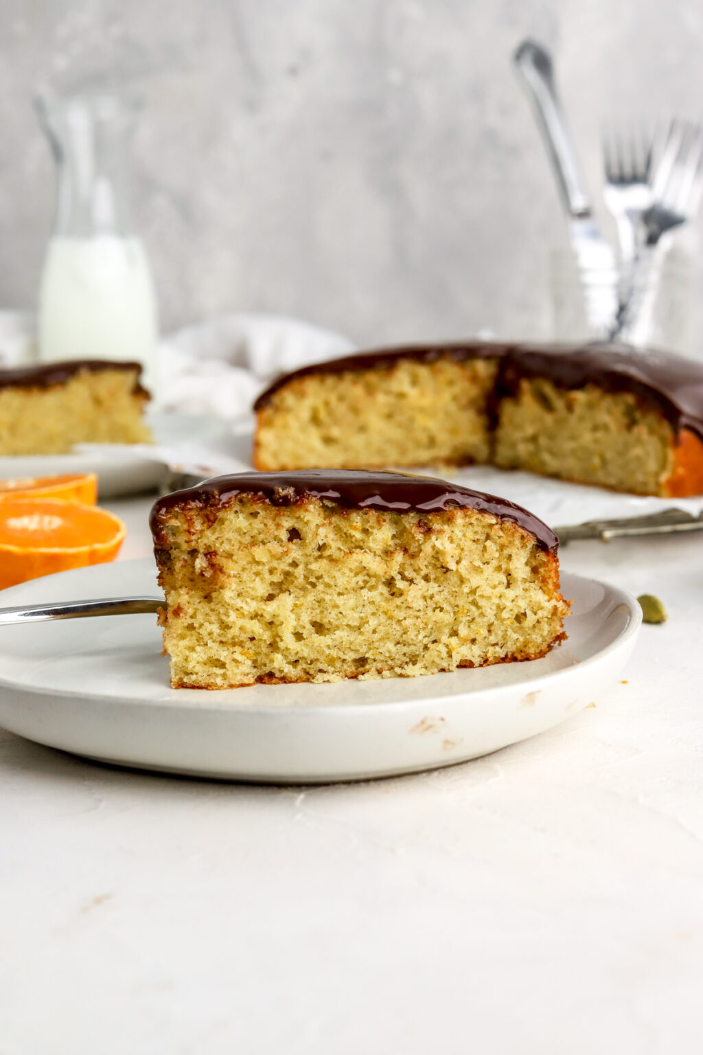 Orange Cardamom Cake - Parsley and Icing