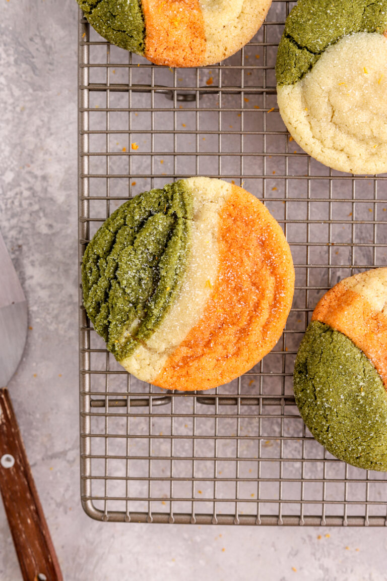 Matcha Cookies - Parsley and Icing