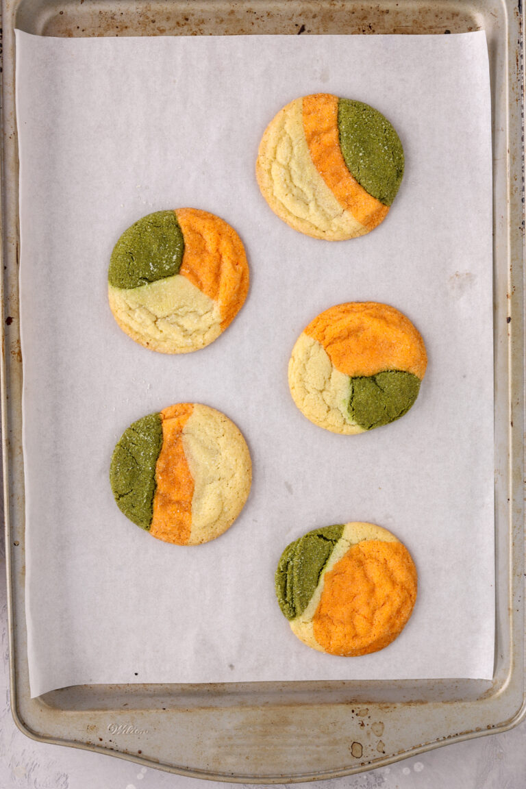 Matcha Cookies - Parsley and Icing