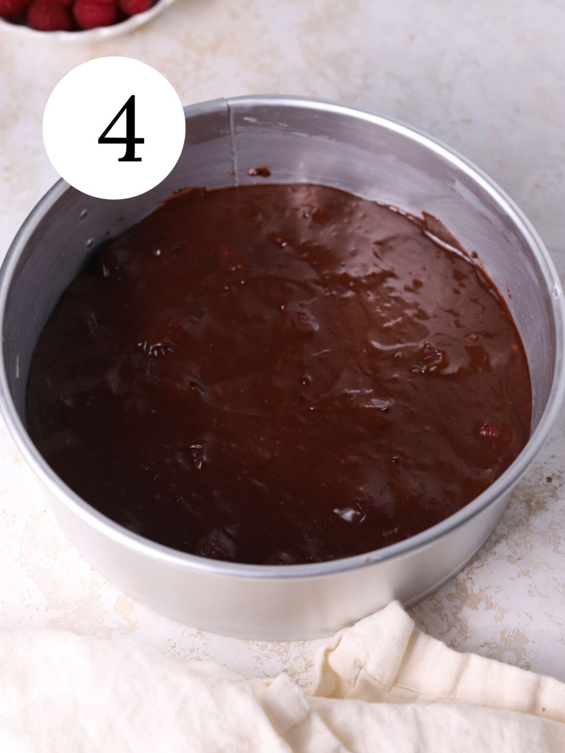 Chocolate Raspberry Cake - Parsley and Icing
