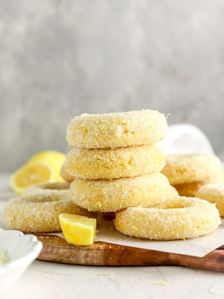 Baked Lemon Donuts - Parsley and Icing