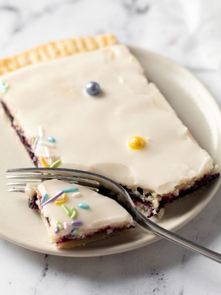 Giant Easter Egg Pop Tart - Parsley and Icing