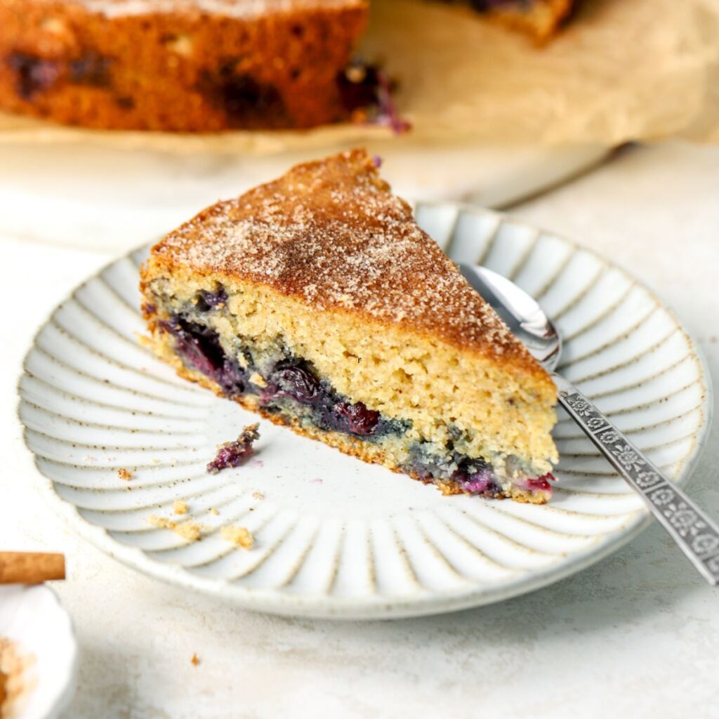 Blueberry Cornmeal Cake - Parsley and Icing