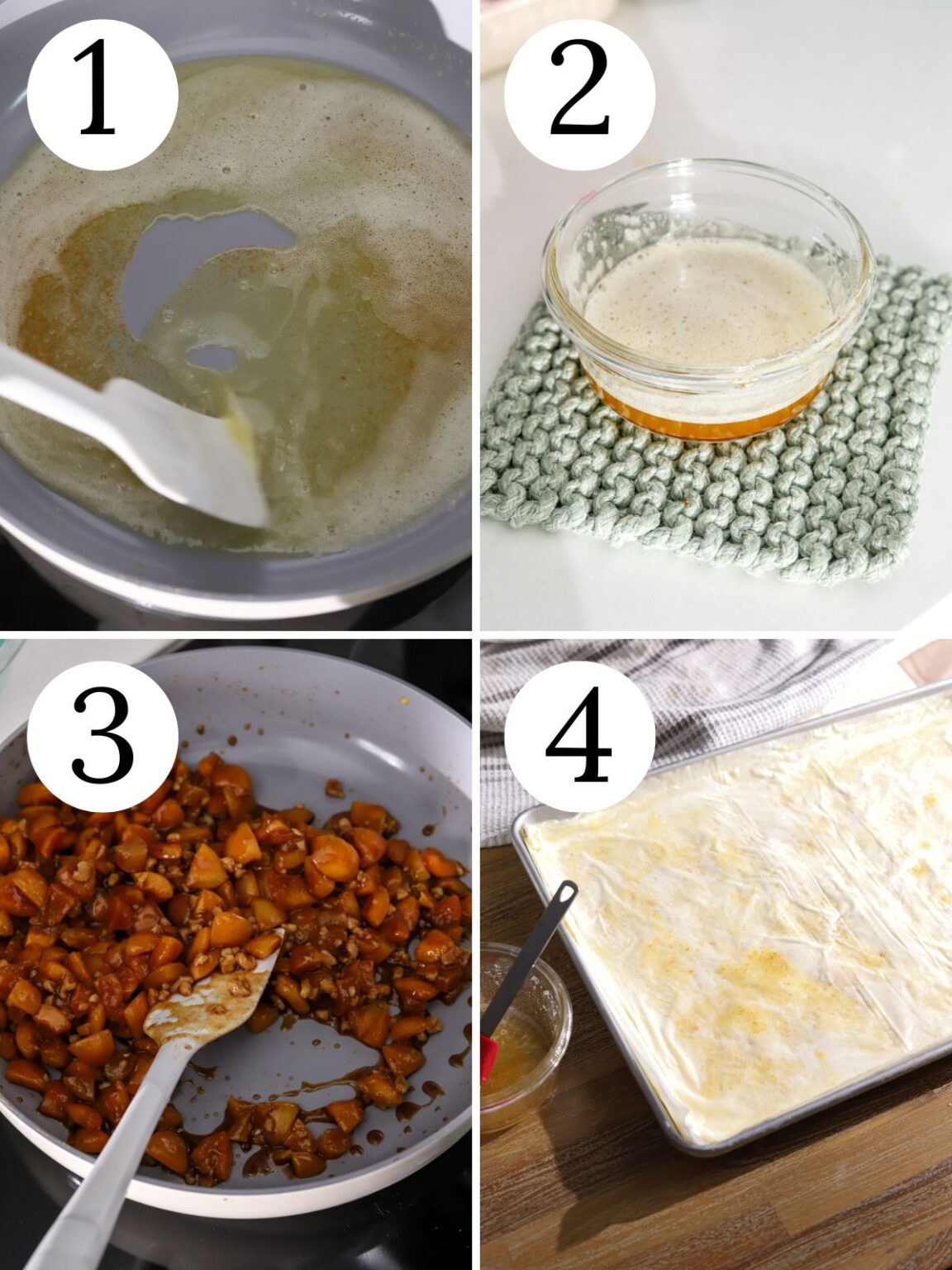 Apricot Strudel - Parsley and Icing