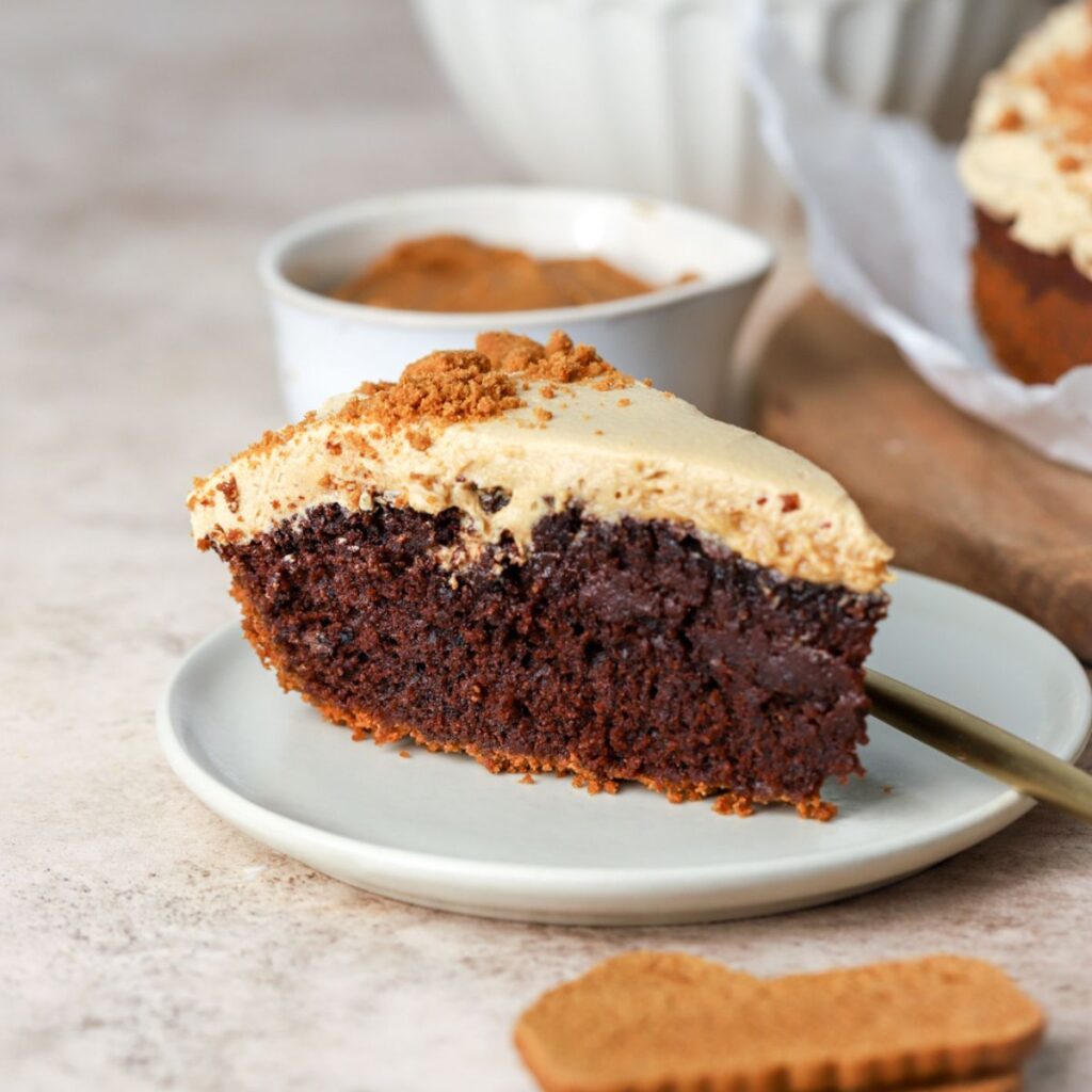 Chocolate Biscoff Cake - Parsley and Icing