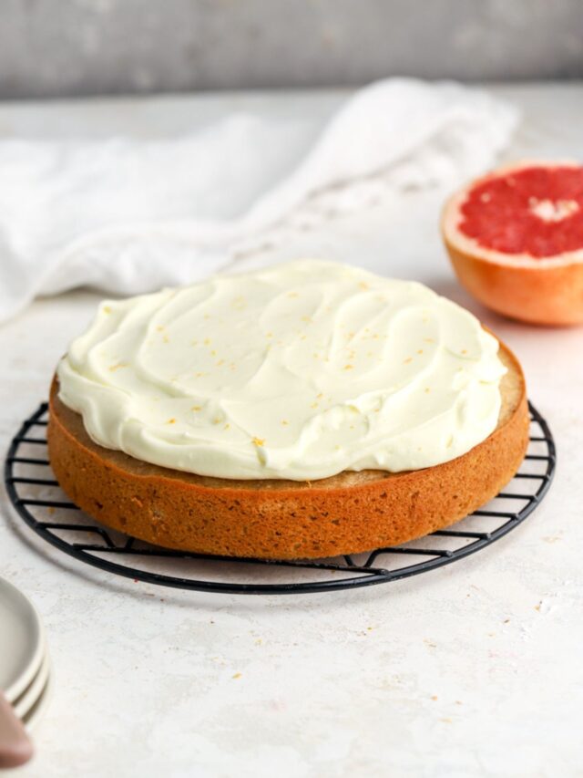 Grapefruit Olive Oil Cake - Parsley and Icing