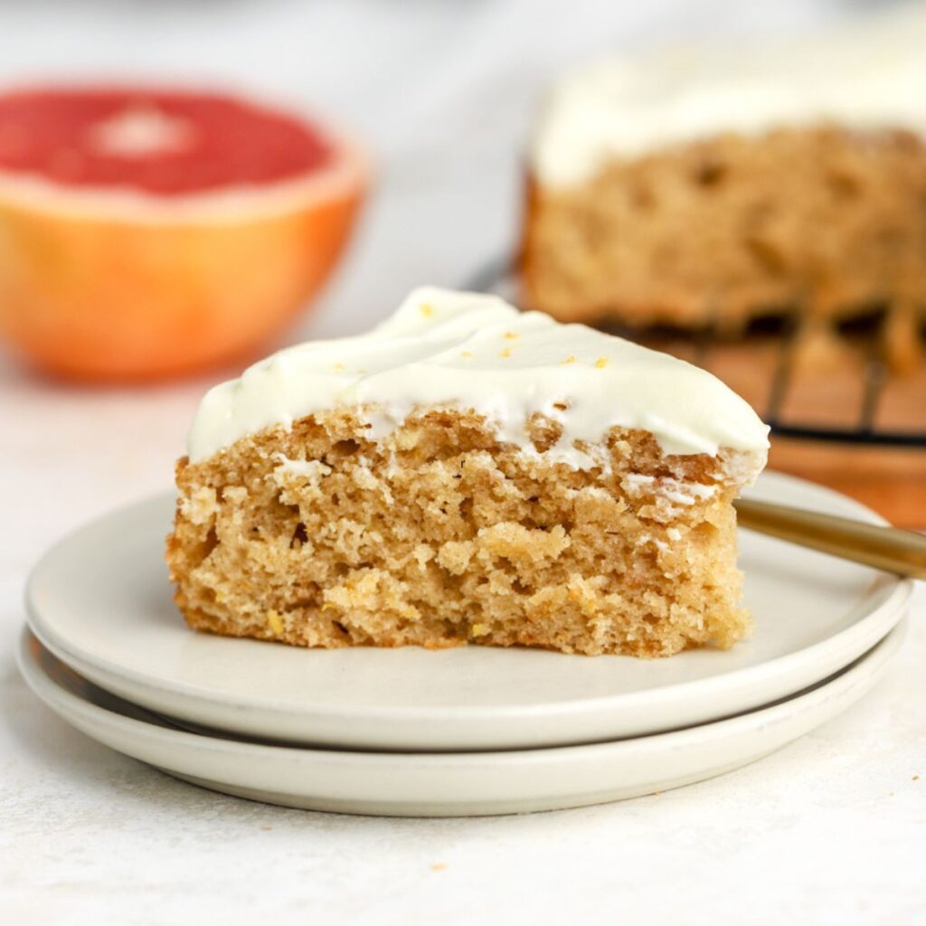 Grapefruit Olive Oil Cake - Parsley and Icing