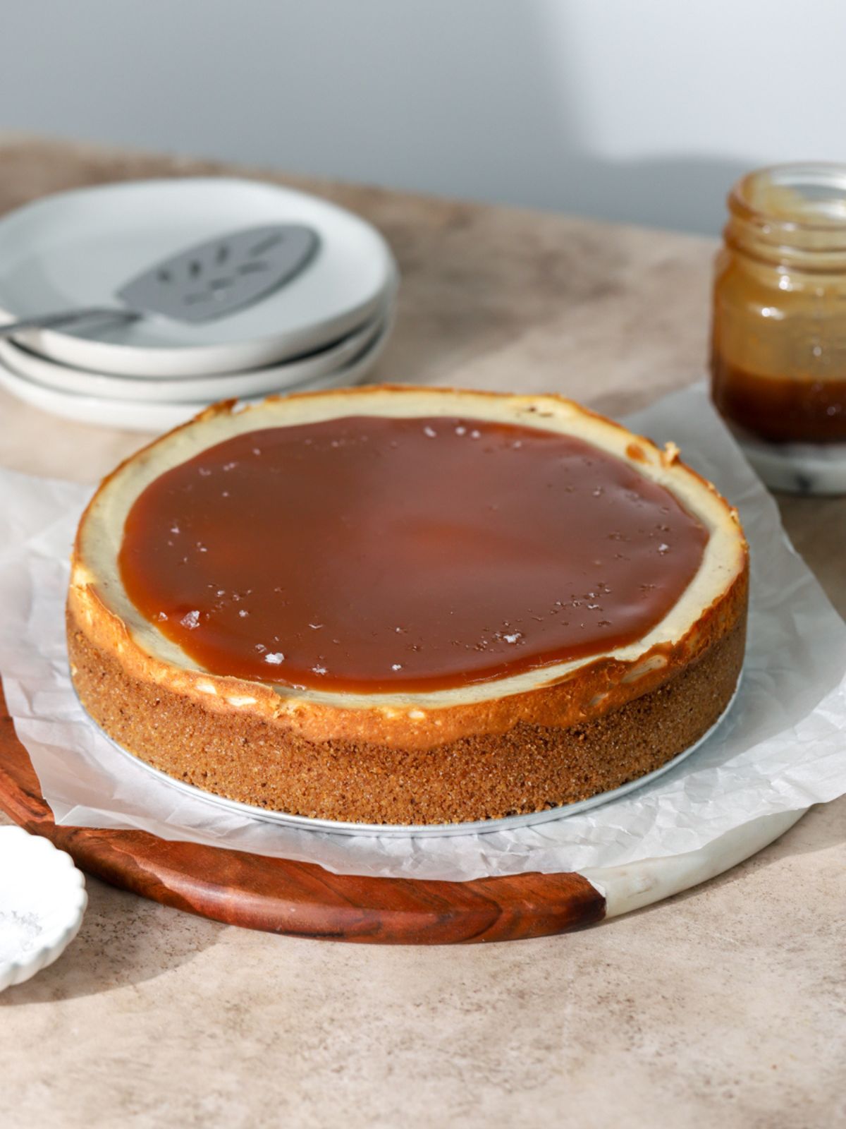Delicious Brown Butter Cheesecake Recipe - Parsley and Icing